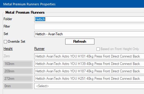 Hettich AvanTech YOU Drawers - CabMaster Software Australia