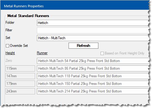 Hettich MultiTech Drawers - CabMaster Software Australia