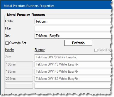 Titus Tekform DW Drawers - CabMaster Software Australia