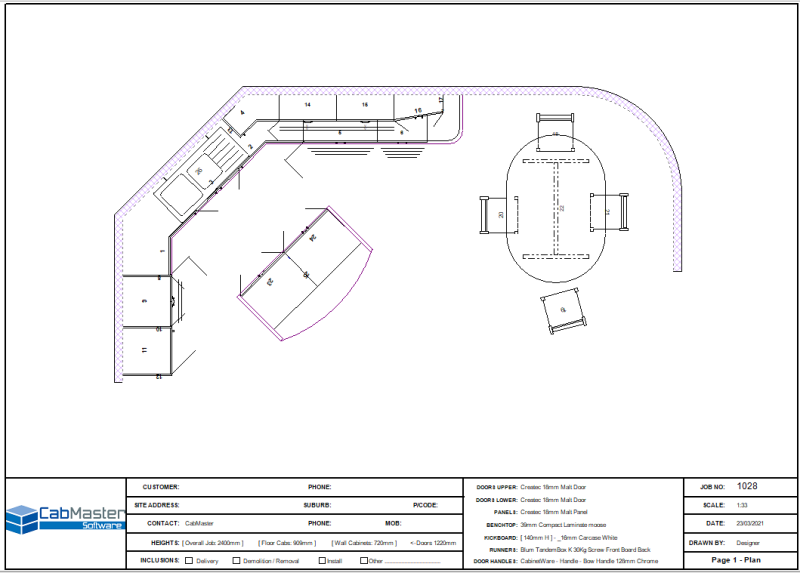 Gallery - CabMaster Software Australia