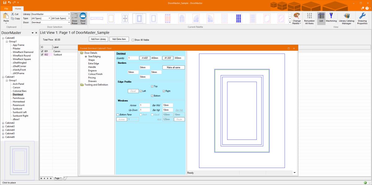 DoorMaster Software - CabMaster Software Australia